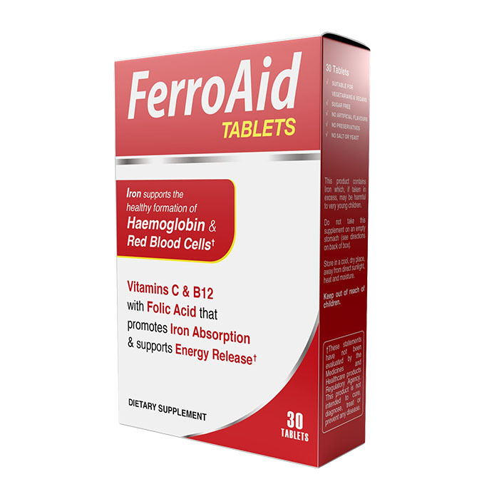 Vital Healthcare FerroAid Tablets - Vital Healthcare