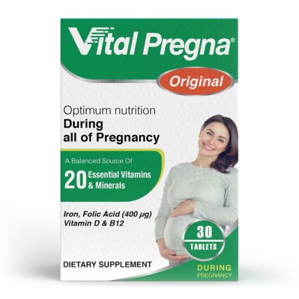 Vital Healthcare Vital Pregna Original 30 Tabs - Vital Healthcare